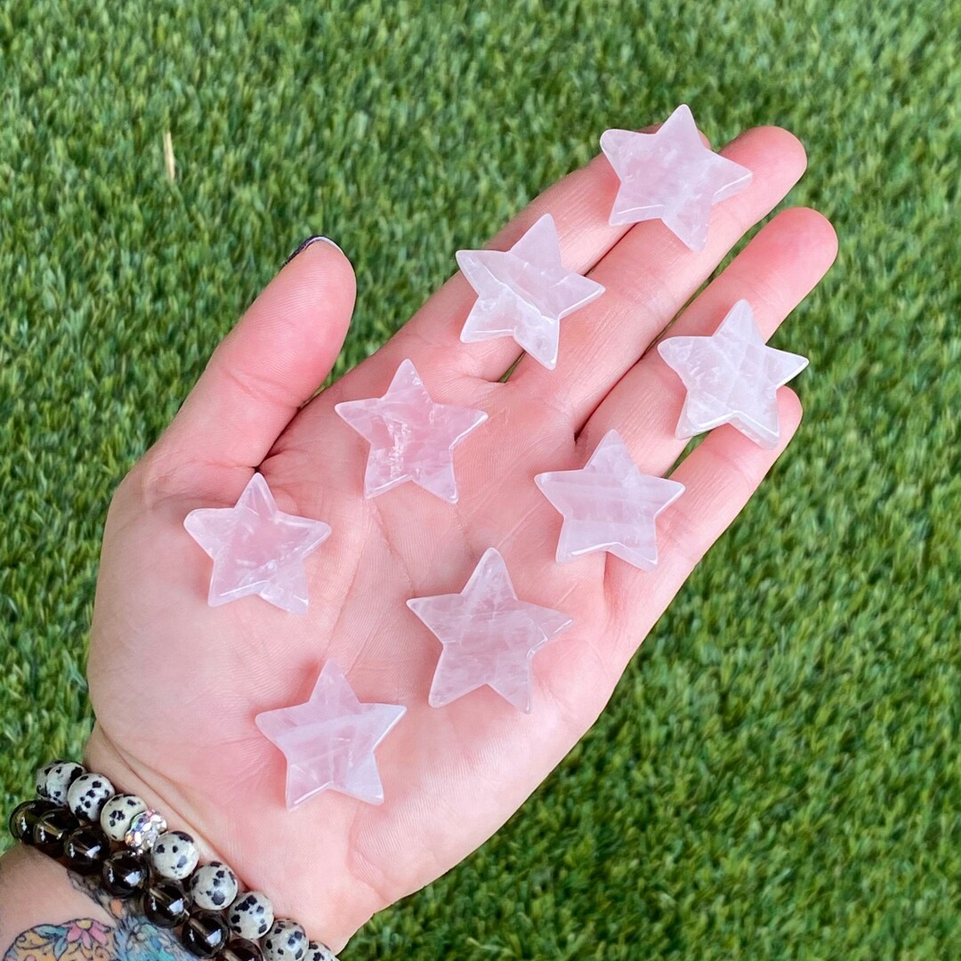 Rose Quartz Star, Rose Quartz Stars, Rose Quartz, Rose Quartz Point ...