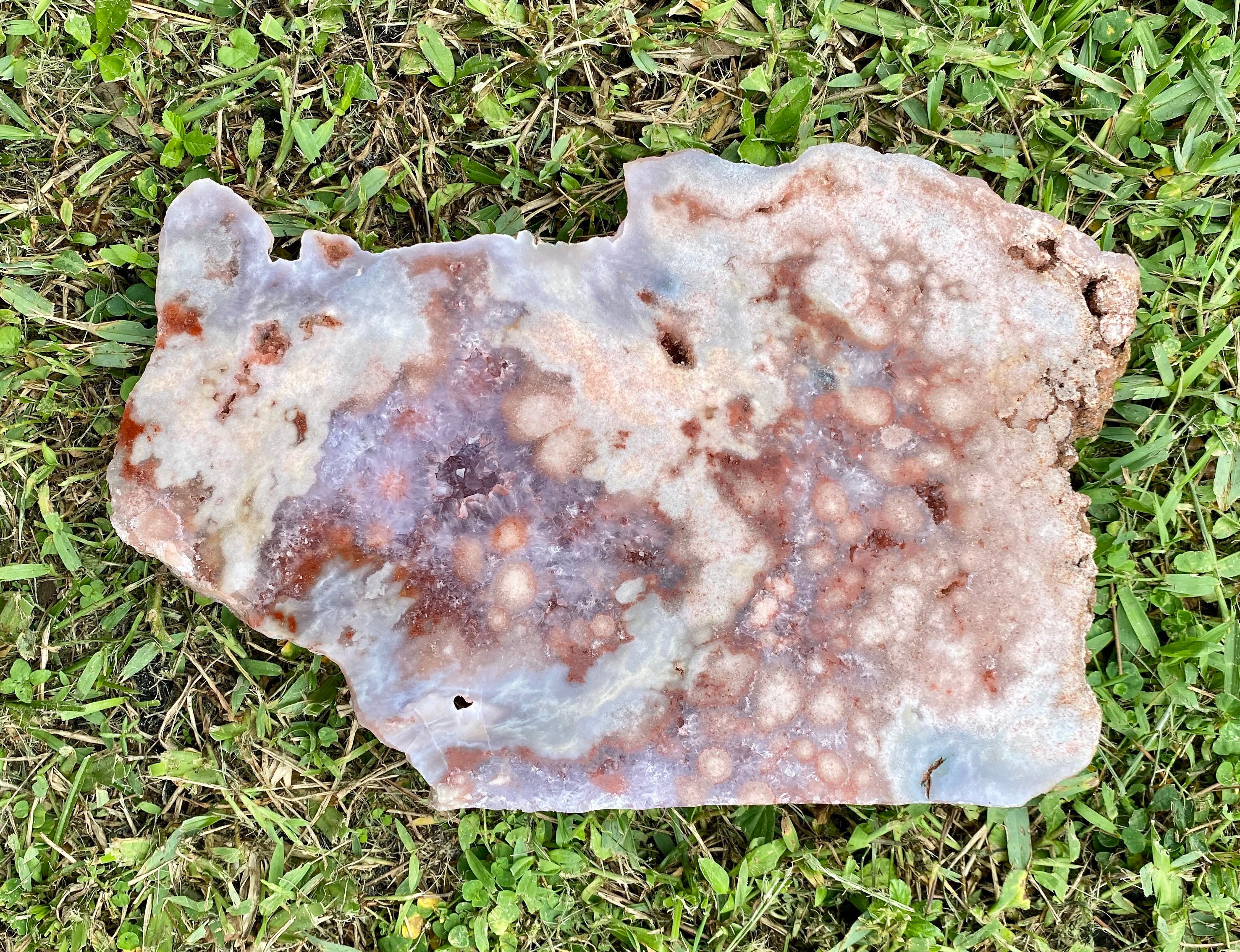 Pink Amethyst Crystal Slab Pink Amethyst Crystal Slab Pink | Etsy