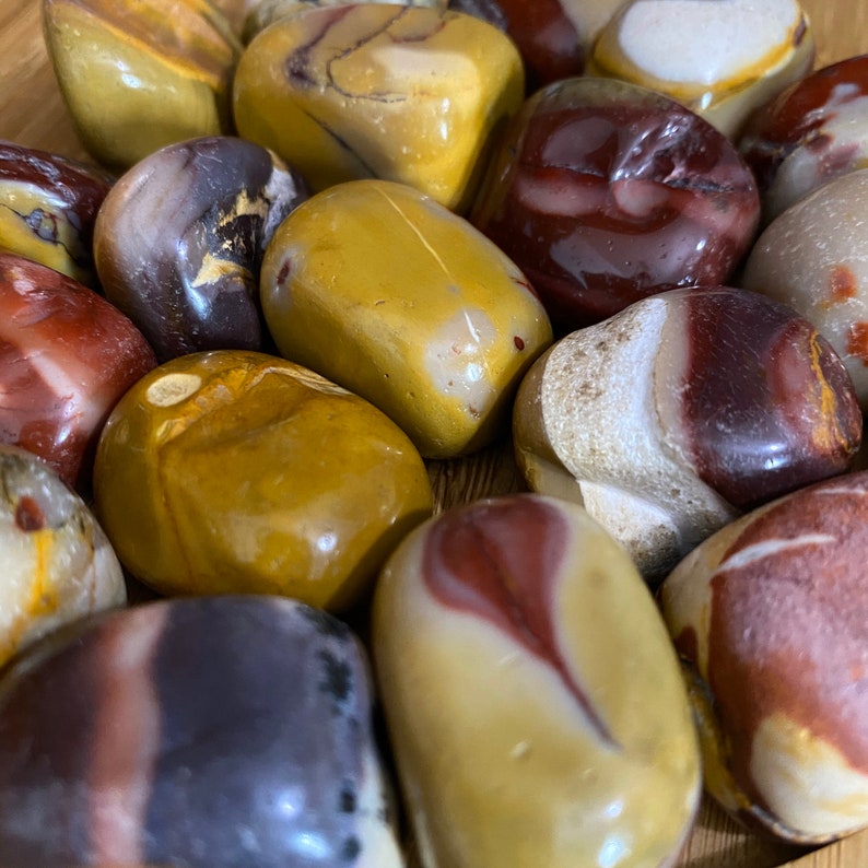 Mookaite Jasper Tumbled Stone Mookaite Tumble Jasper | Etsy