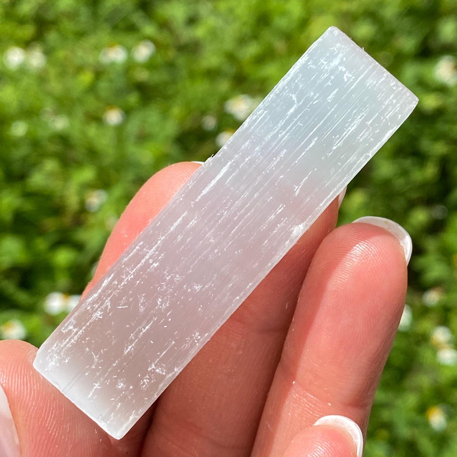 2.5 Selenite Stick Selenite Selenite Wand Charger Gypsum | Etsy