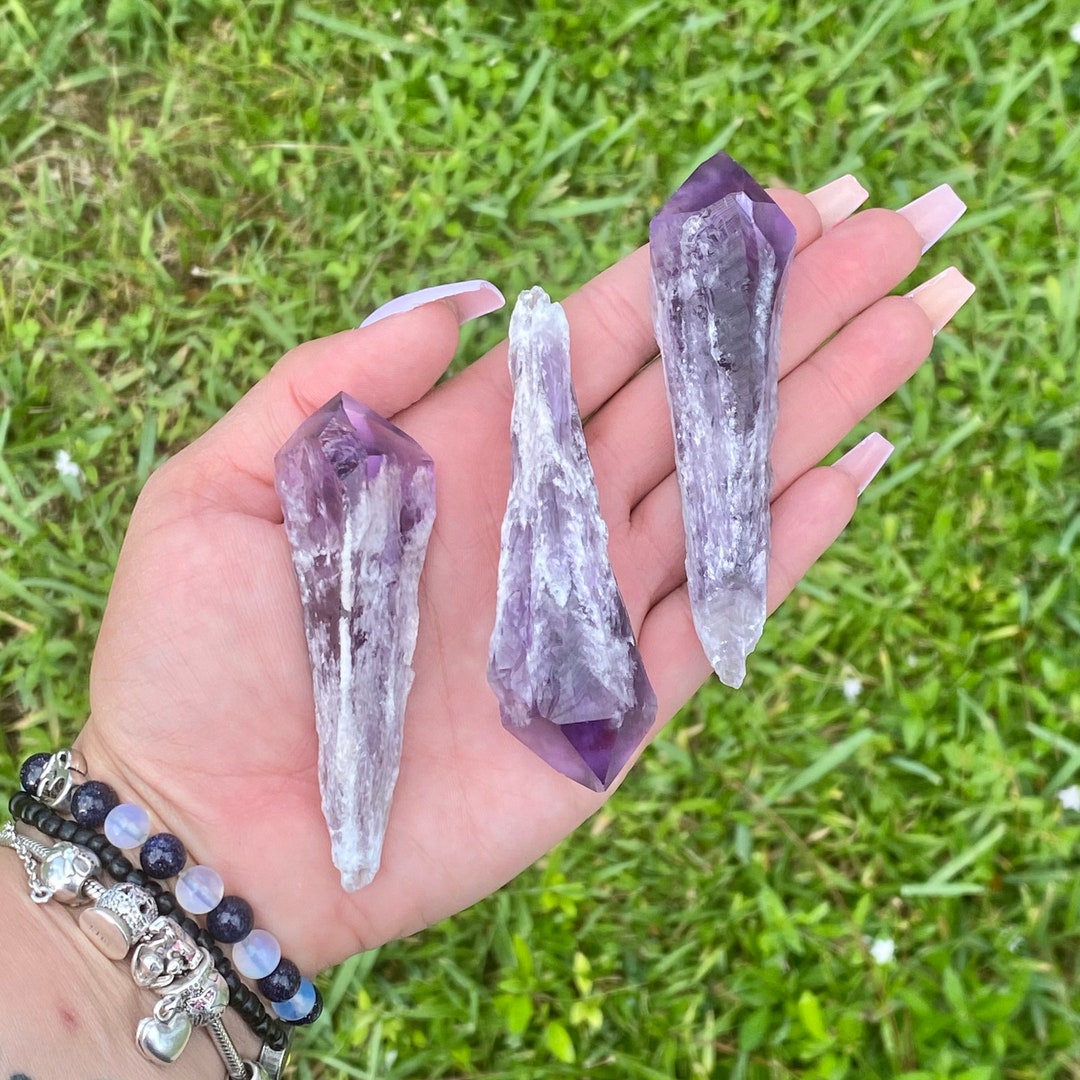 Amethyst Root, Raw Amethyst Point, Meditation Crystals, Natural ...