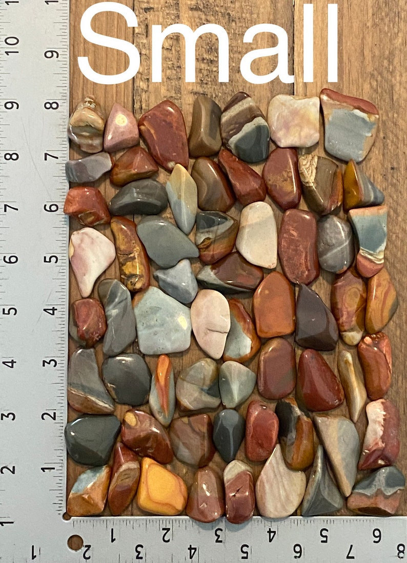 Desert Jasper Tumbled Stones Polychrome Jasper Tumbled | Etsy