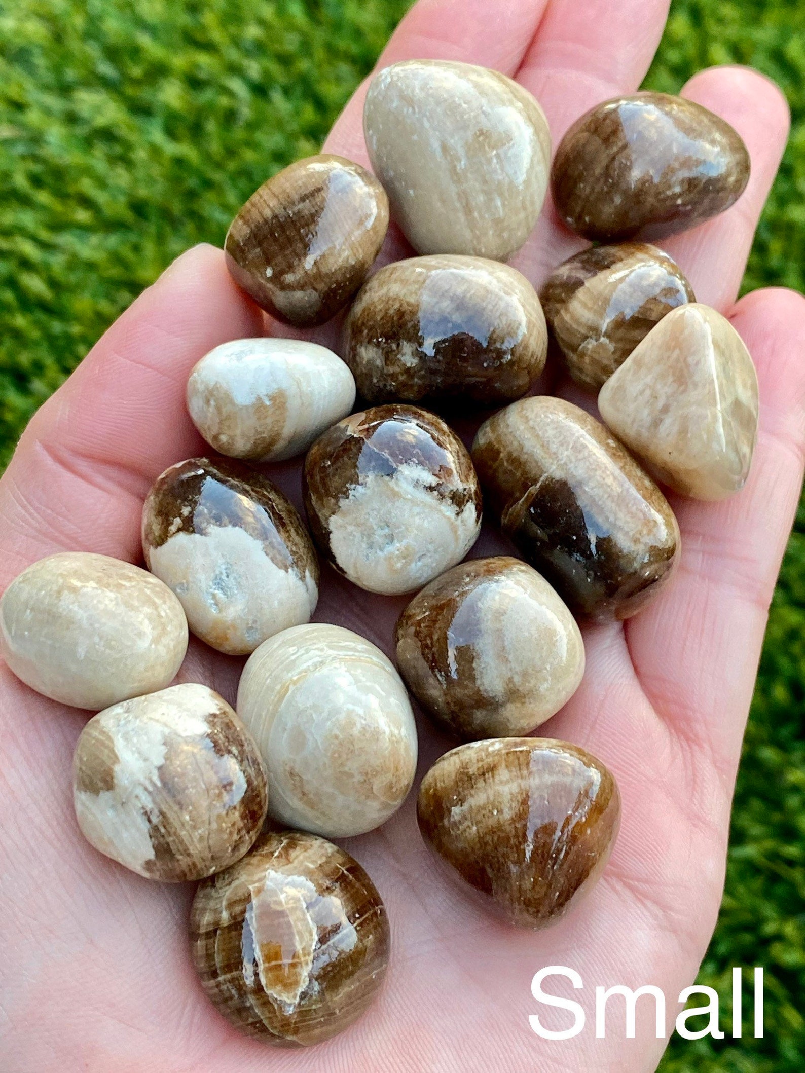 Coffee Calcite, Chocolate Calcite, Coffee Calcite Tumble Stone ...