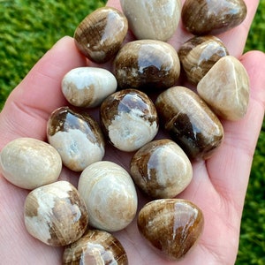Coffee Calcite, Chocolate Calcite, Coffee Calcite Tumble Stone ...