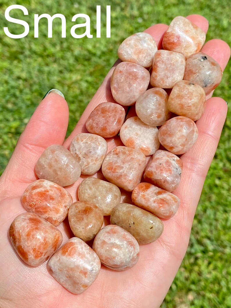 Sunstone Sunstone Tumbled Stones Sunstone Tumble Stone - Etsy