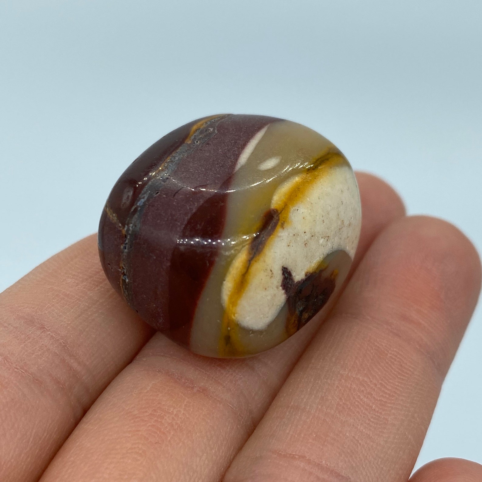 Mookaite Jasper Tumbled Stone Mookaite Tumble Jasper | Etsy