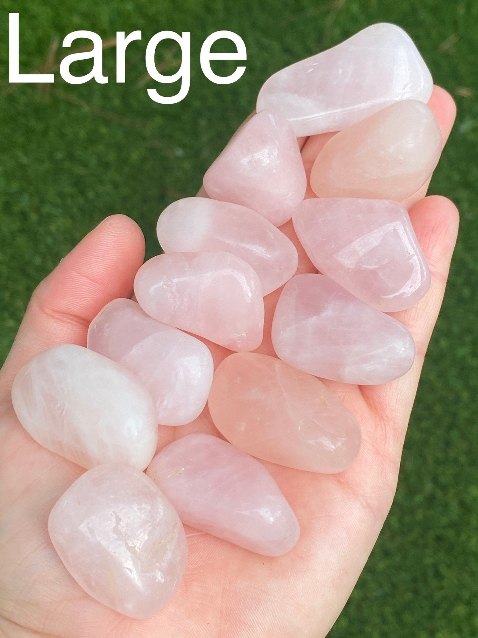 Rose Quartz Rose Quarts Tumble Stone Tumbled Rose Quartz - Etsy