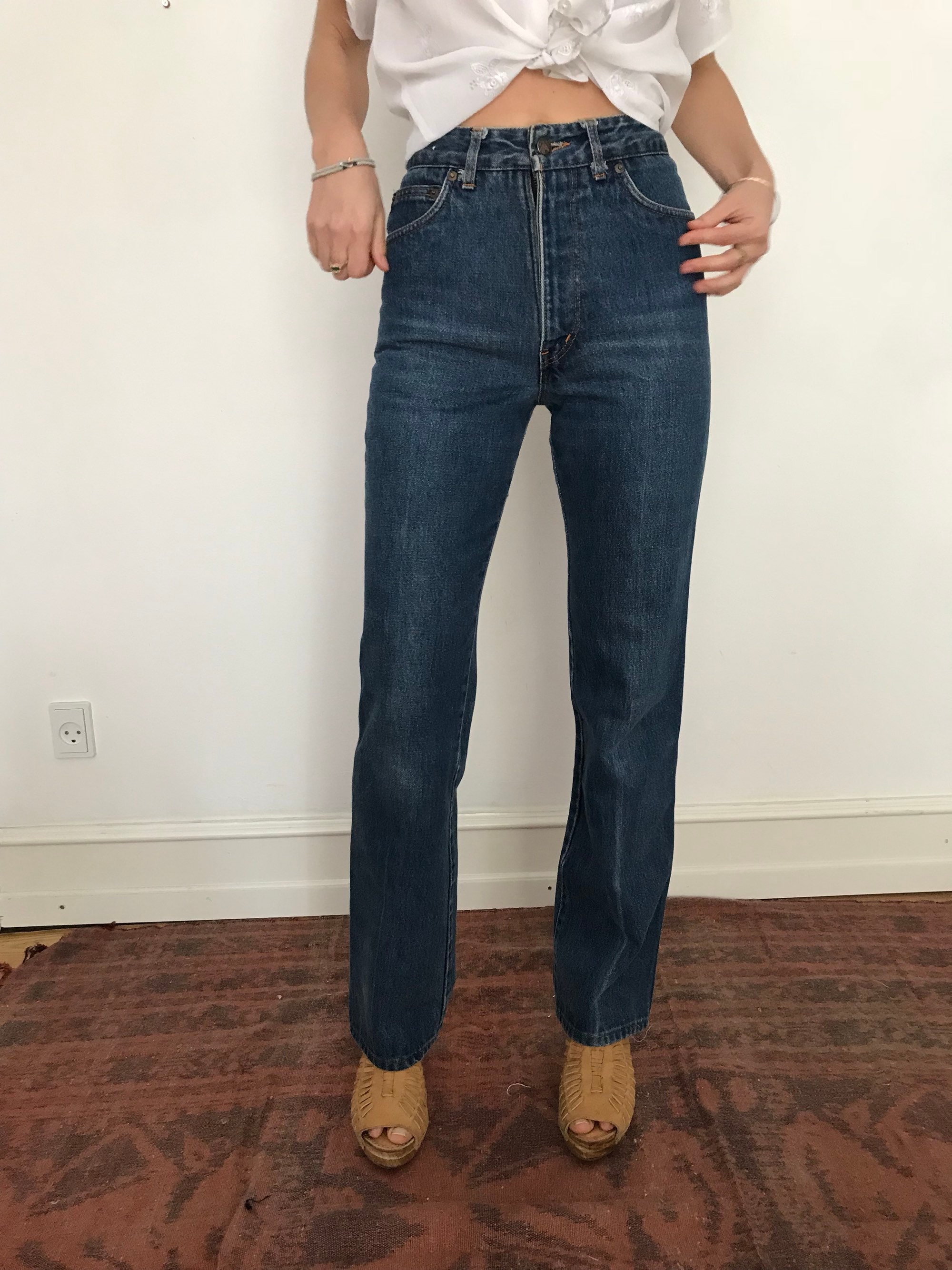Vintage Denim Jeans / Western Emporium / Favourite 1970s Jeans - Etsy
