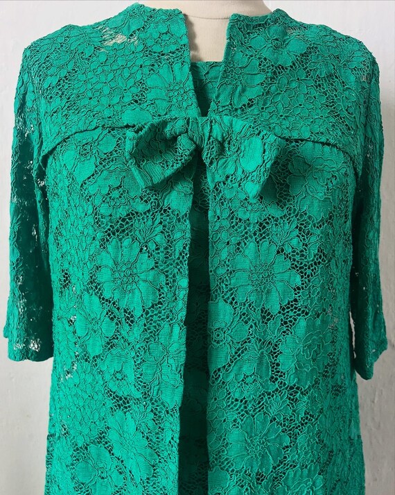 Vintage 1950s 1960s Calais lace Paris cocktail weddin… - Gem