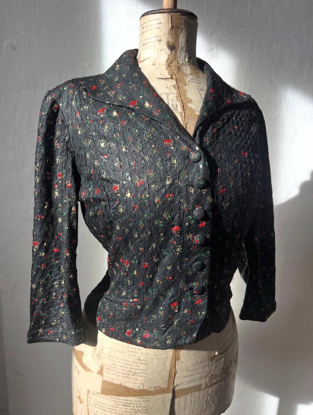 1940s 1945 Blouse French Liberation Collection Rare Collectable ...