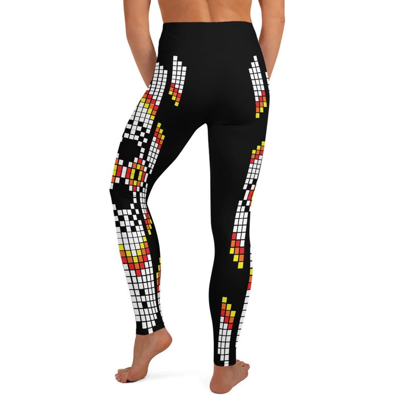 Native American Beadwork Design Yoga Leggings American Indian Sioux ...