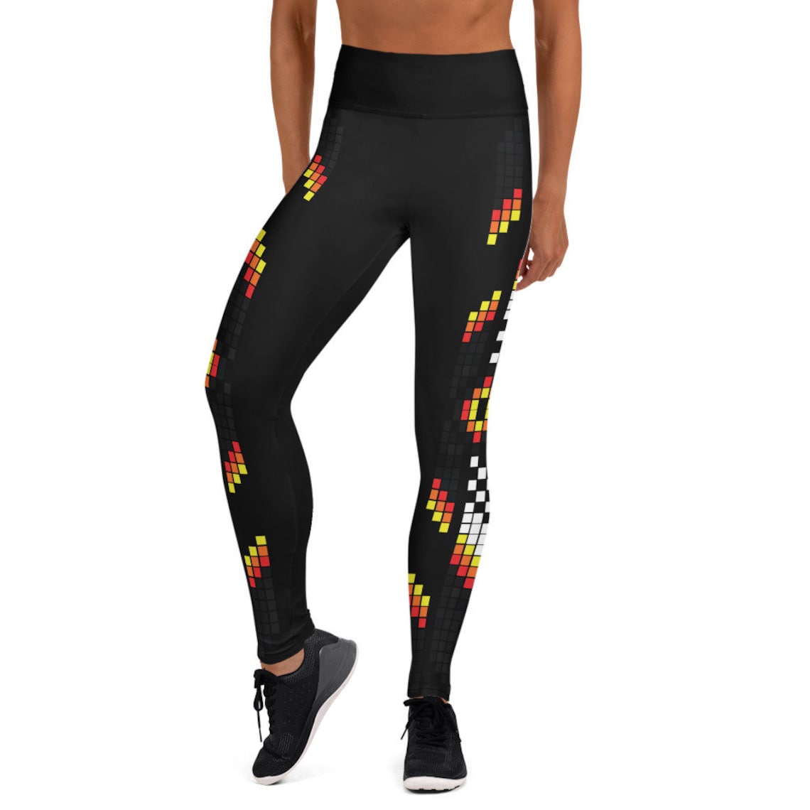 Native American Beadwork Design Yoga Leggings American Indian Sioux ...
