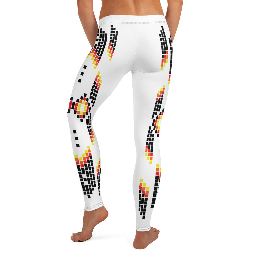 Native American Beadwork Design Leggings American Indian Sioux Apache ...