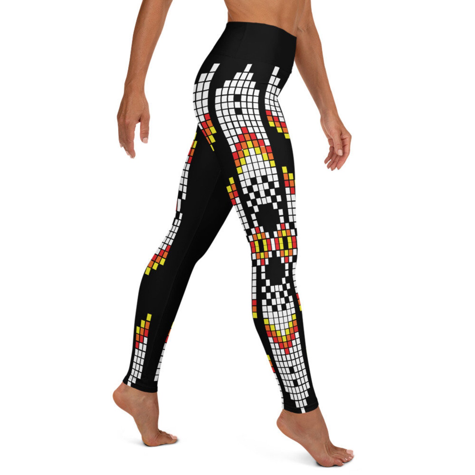 Native American Beadwork Design Yoga Leggings American Indian Sioux ...