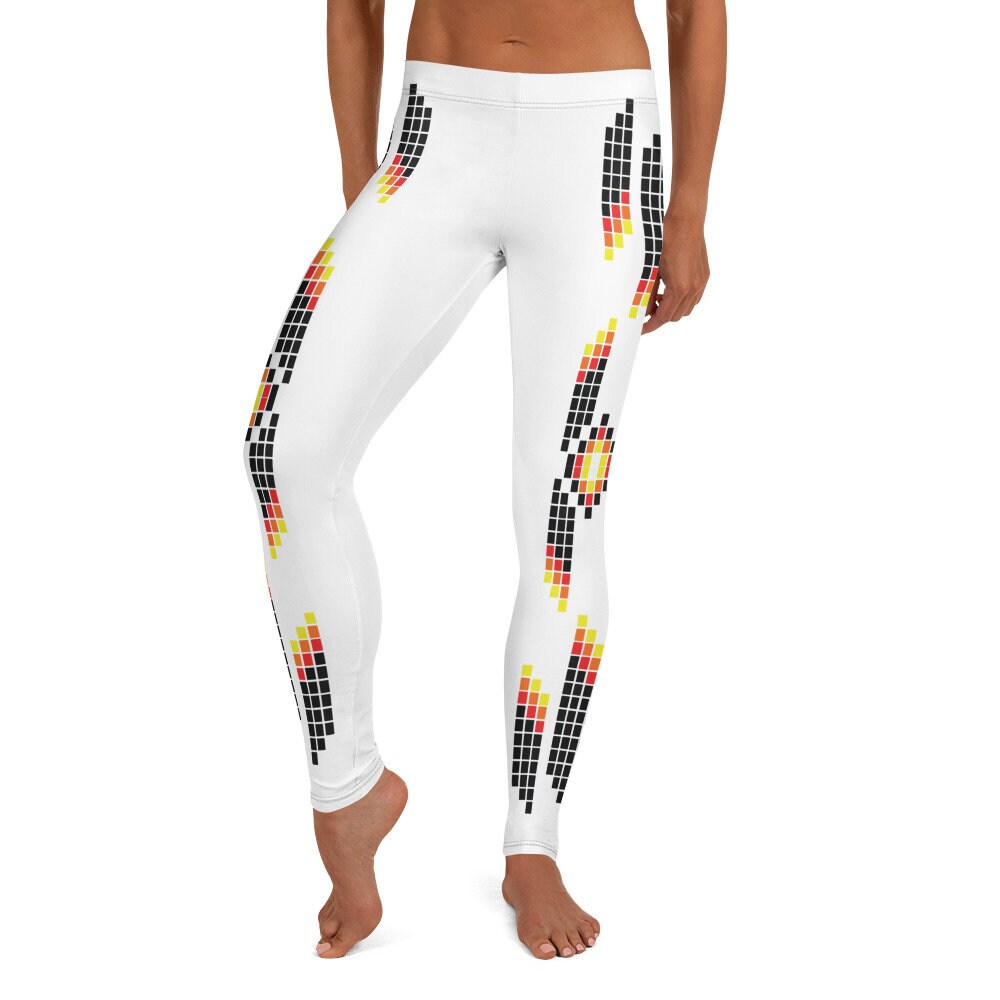 Native American Beadwork Design Leggings American Indian Sioux Apache ...