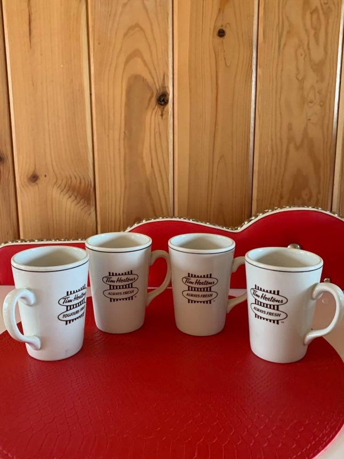 VINTAGE Lot of 4 Tim Hortons Steelite International Made in | Etsy