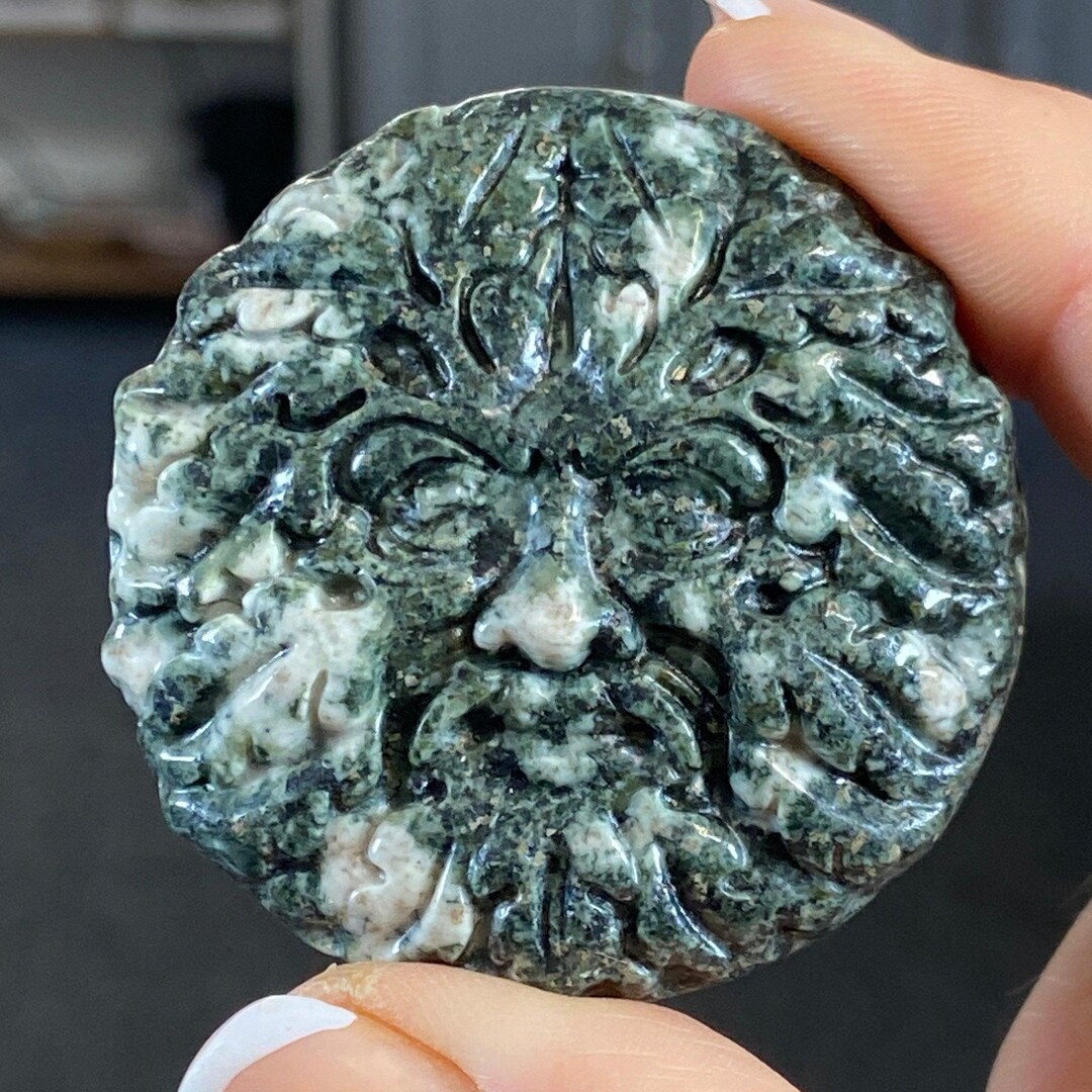 Preseli Bluestone Green Man – Hand-carved Plaque - Etsy