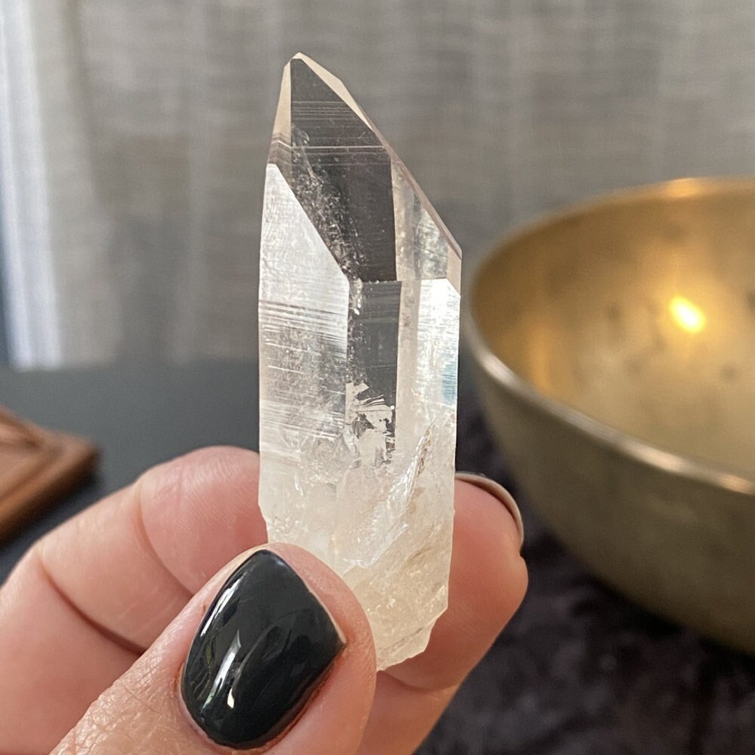 Time Link Lemurian Light Crystal Optical Quartz. Healing - Etsy