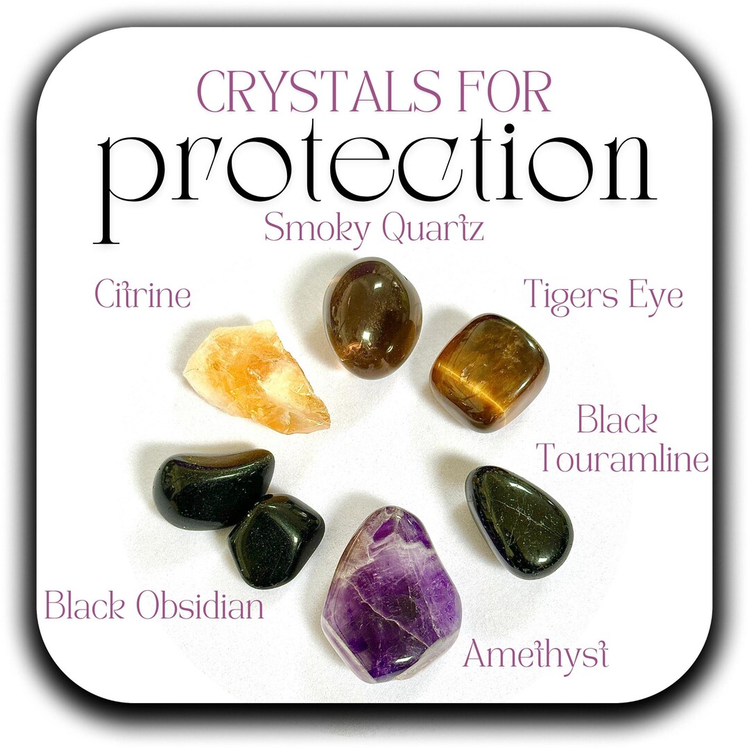 Crystals for Protection Bundle. FREE Digital Download - Mini ...