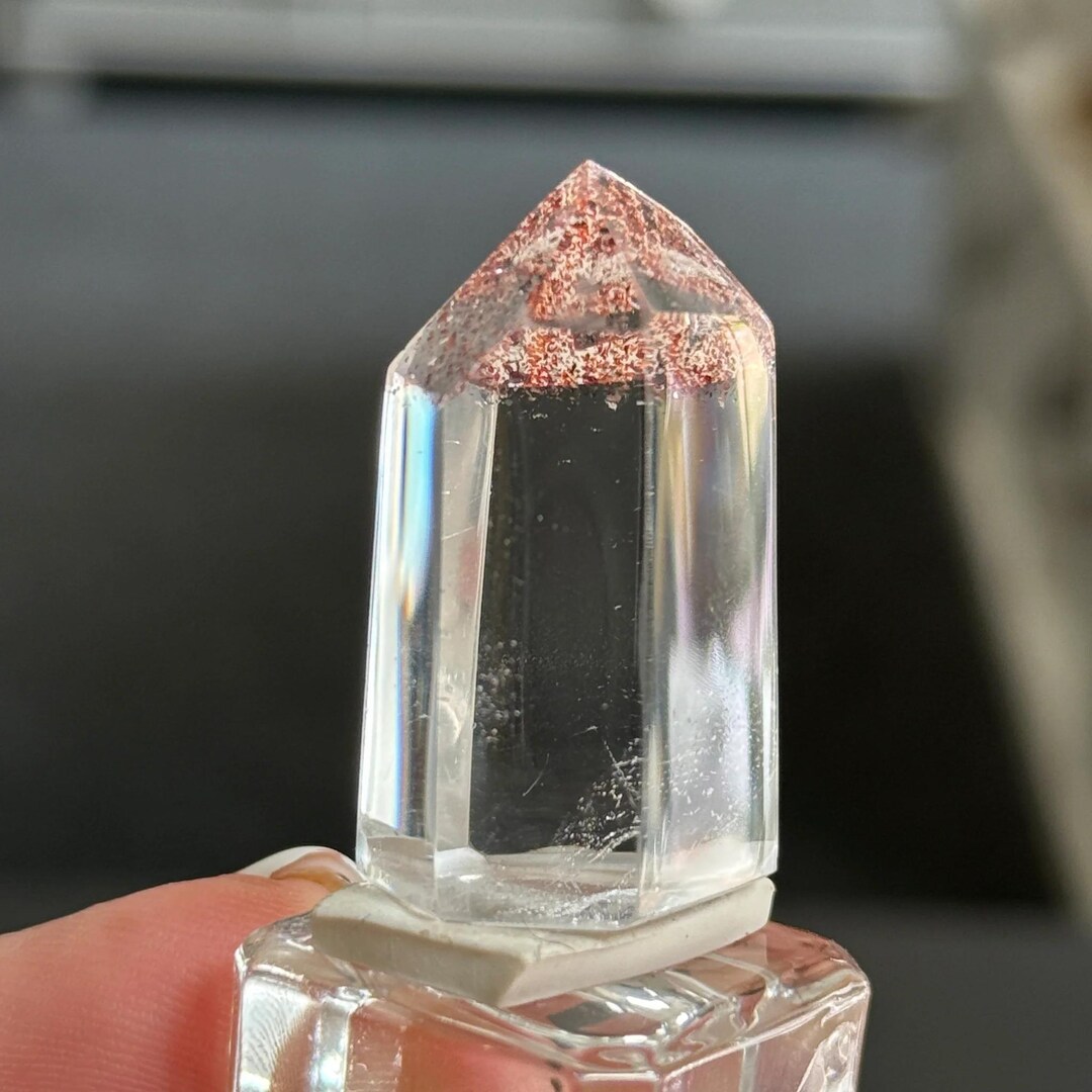 Mini Harlequin Clear Quartz Tower – Madagascar - Etsy