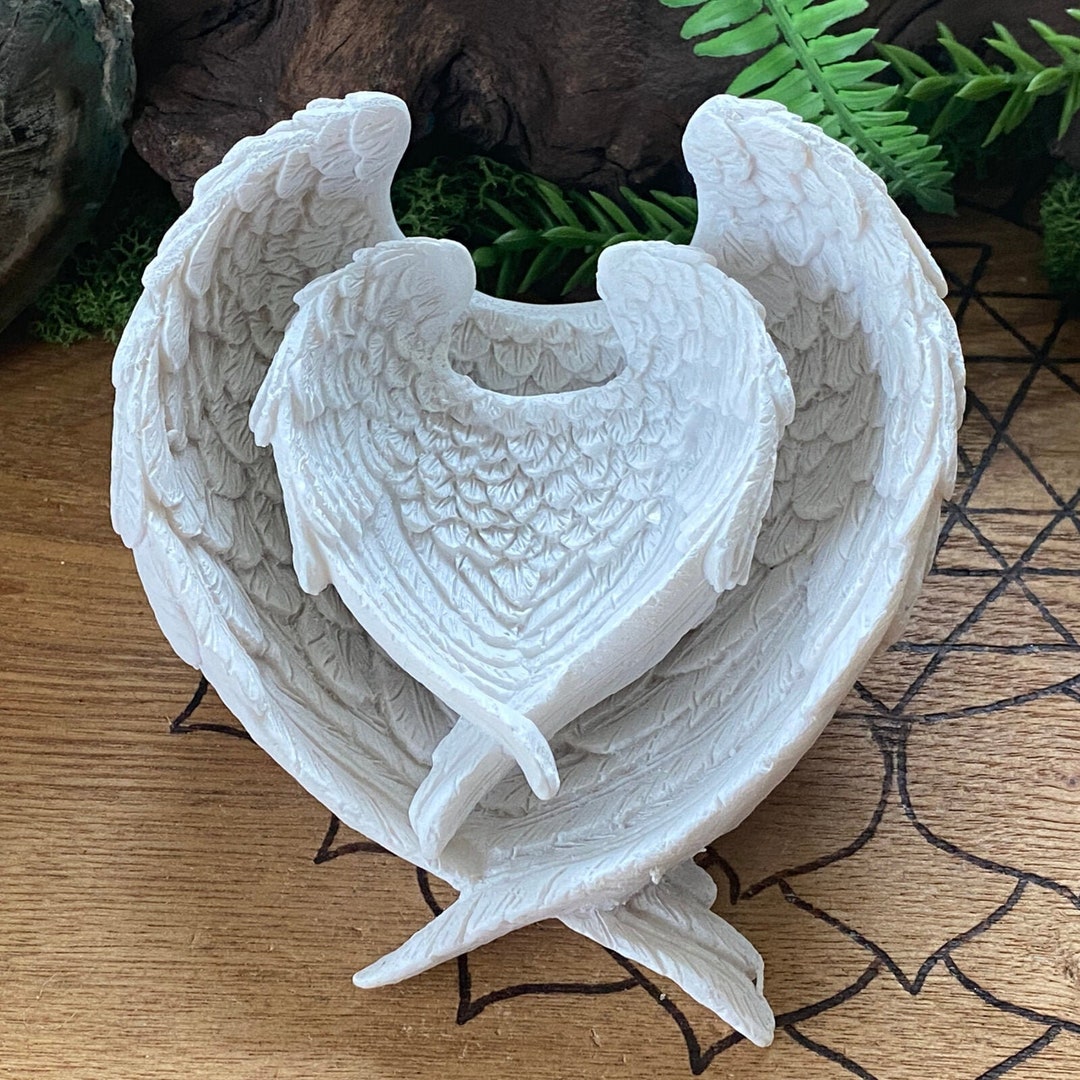 Small Angel Wings Trinket Bowl - Etsy