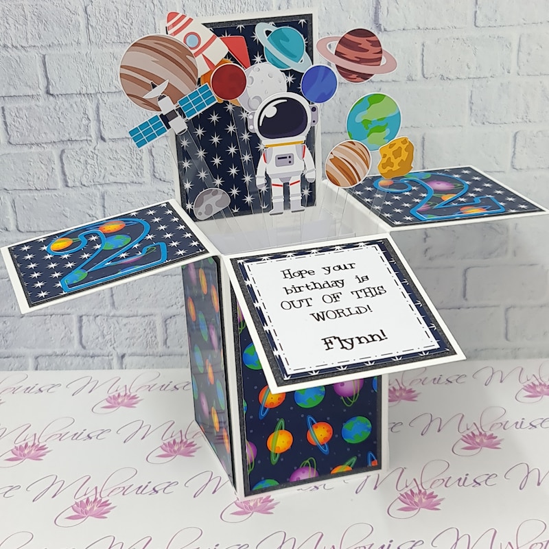 Pop up Cards Planets - Etsy UK