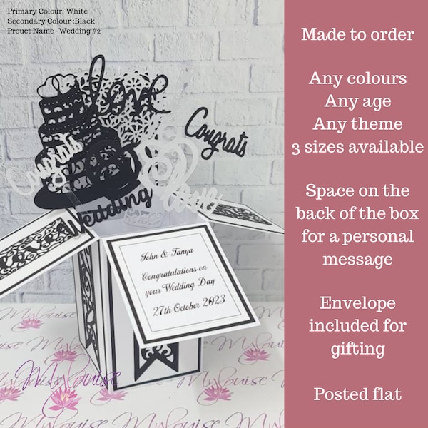 Surprise Pop Up Box Etsy