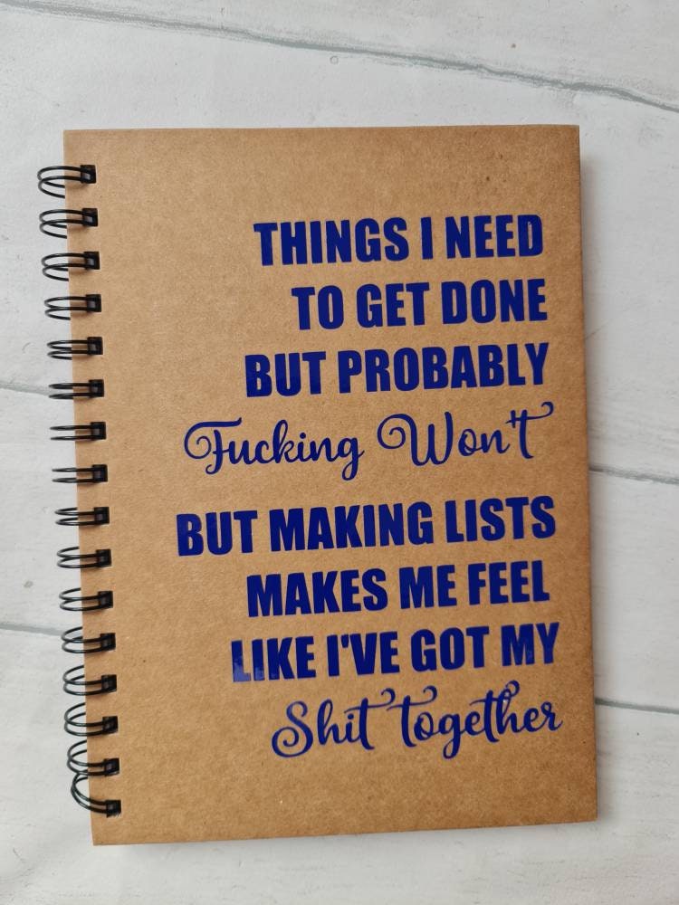 Custom A5 Funny Notebook Bullet Journal Diary Funny Stocking Etsy UK Custom A5 Funny Notebook Bullet Journal Diary Funny Stocking Etsy UK