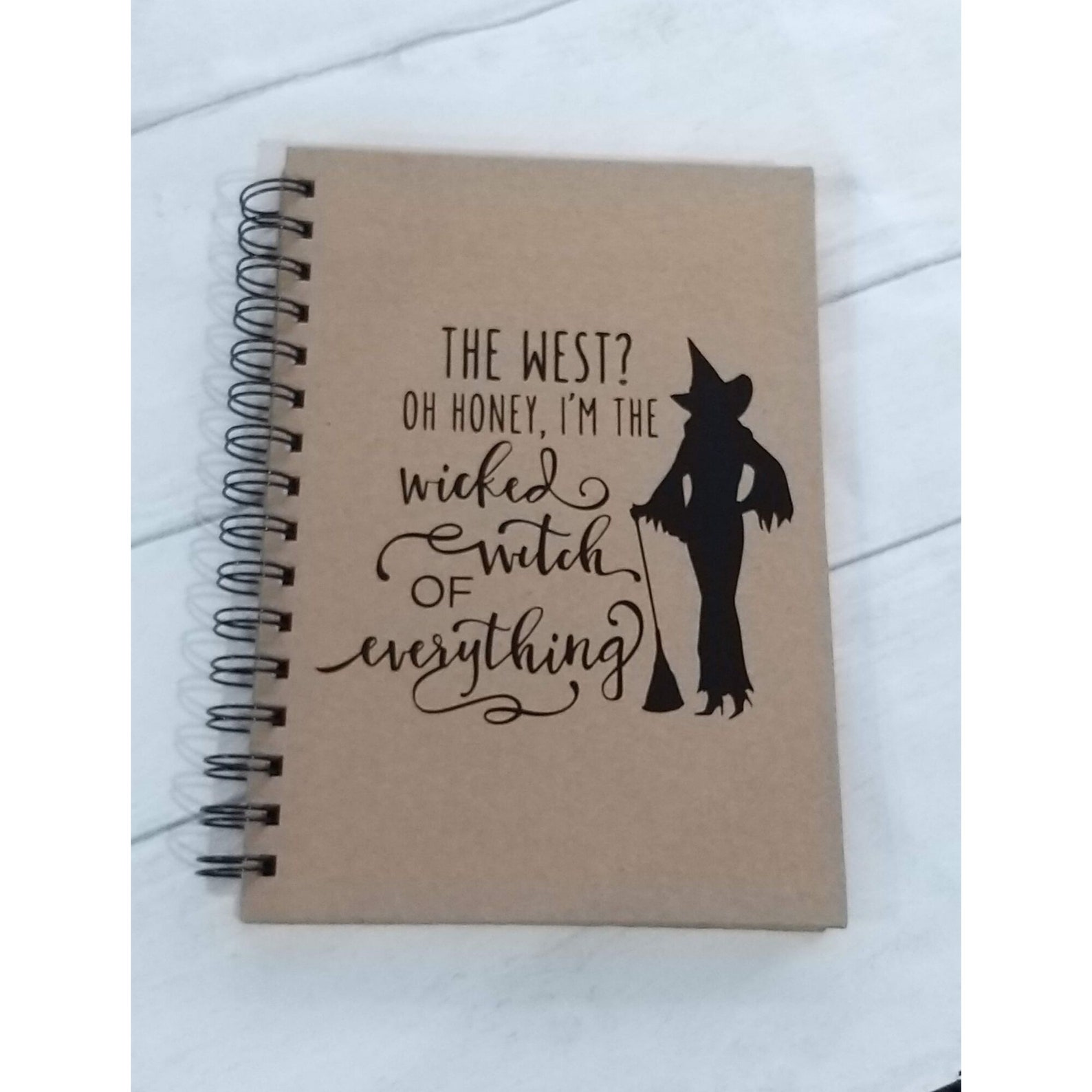 A5 Wicked West Witch Notebook Bullet Journal Diary Recipe Book - Etsy