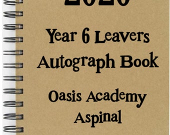 Year 6 Leavers Book | Etsy UK