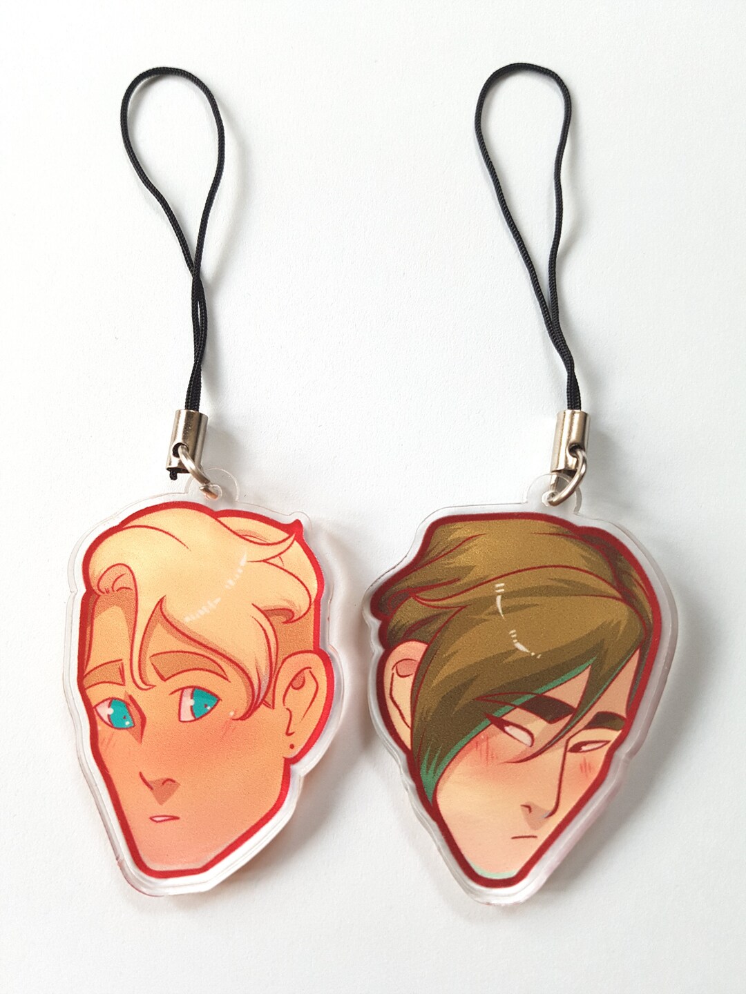 The Croaking Webtoon Blushy Bois Charms - Etsy