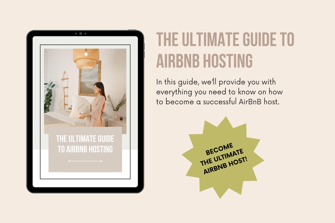 Ultimate Guide to Airbnb Hosting | PDF Guide to Become an Airbnb Host ...