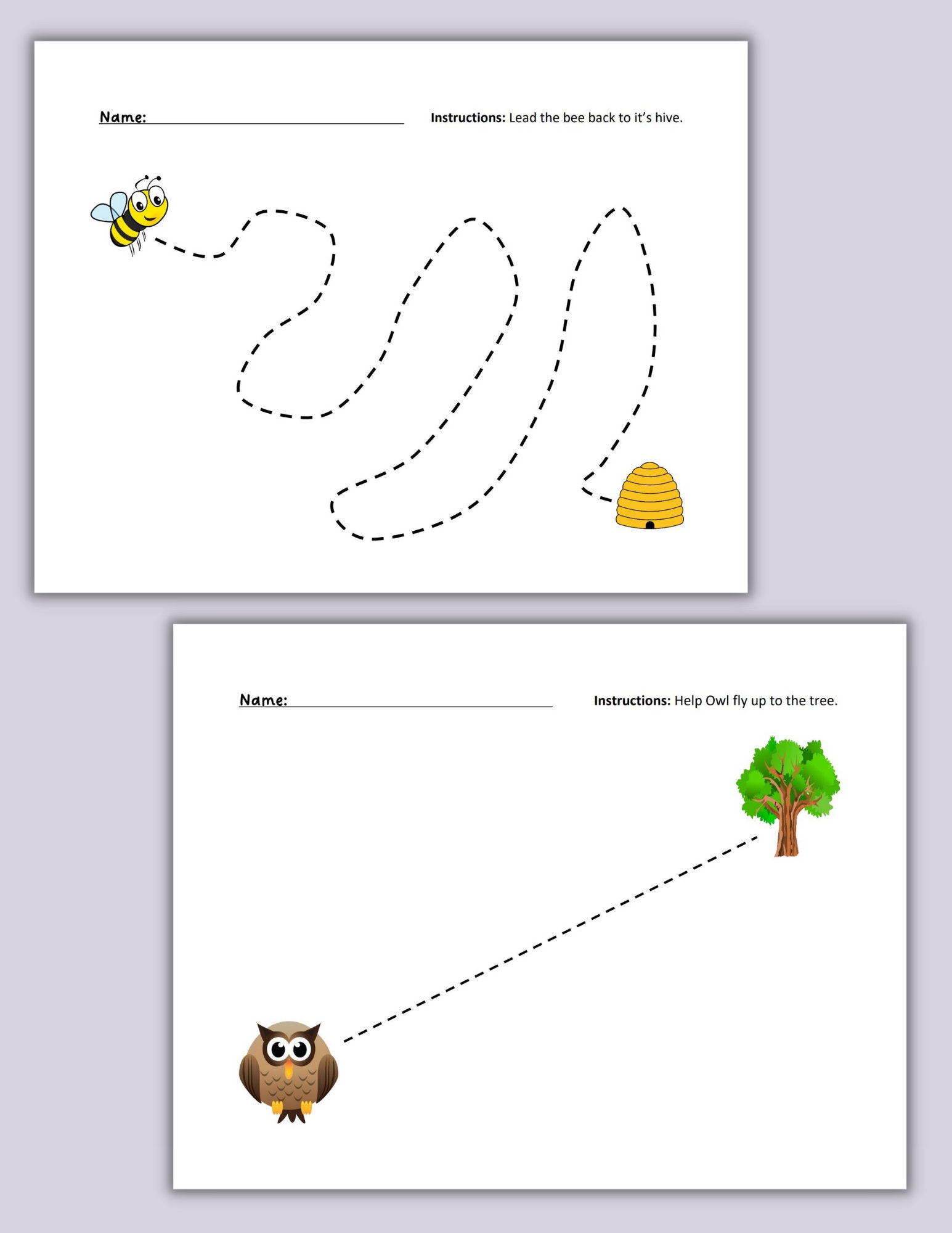Printable Tracing Practice Sheets Line Tracing Pre-writing Practice ...