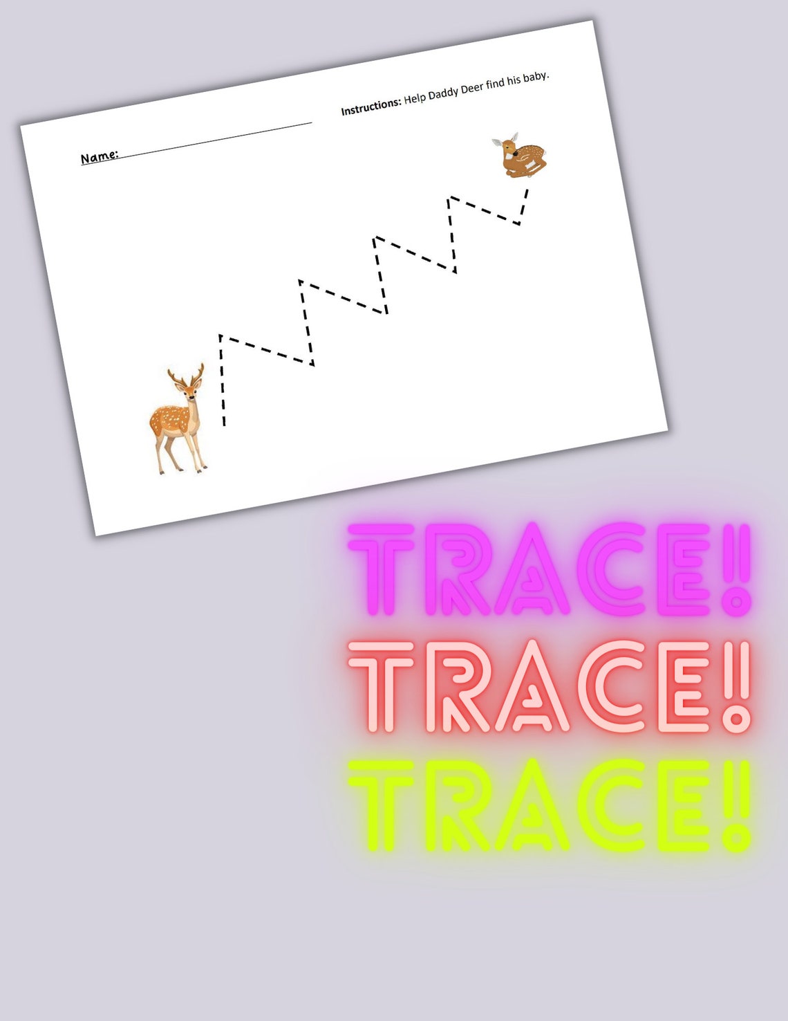 Printable Tracing Practice Sheets | Line Tracing | Pre-writing Practice ...