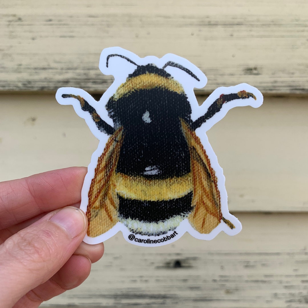 Bumble Bee Sticker - Etsy