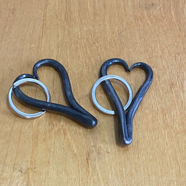 Hand Forged Heart - Etsy