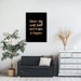 Dream Big Work Hard Motivation Quote Large Canvas Art Print Stylish ...