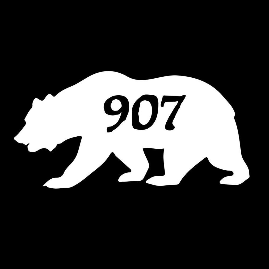 Alaskan Bear 907 Decal | Etsy