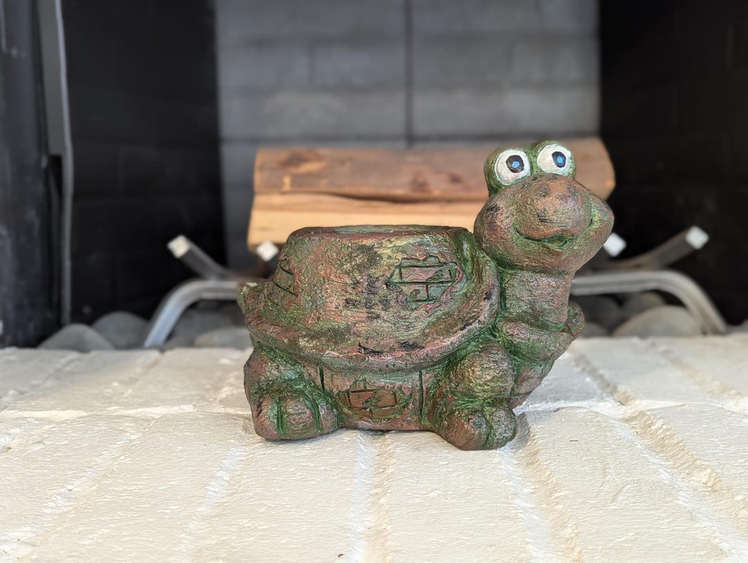 Turtle Planter - Etsy
