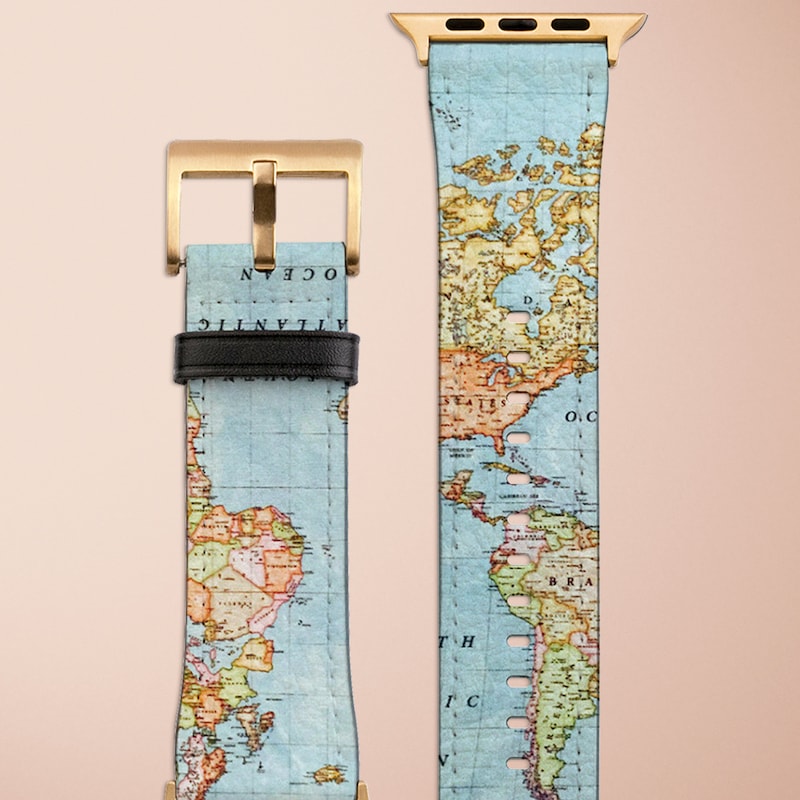 World Map Watch - Etsy