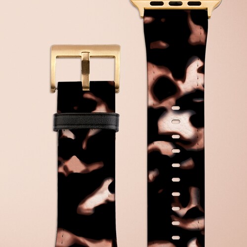 Tortoise Pattern Apple Watch Strap Brown Animal Spots Band | Etsy