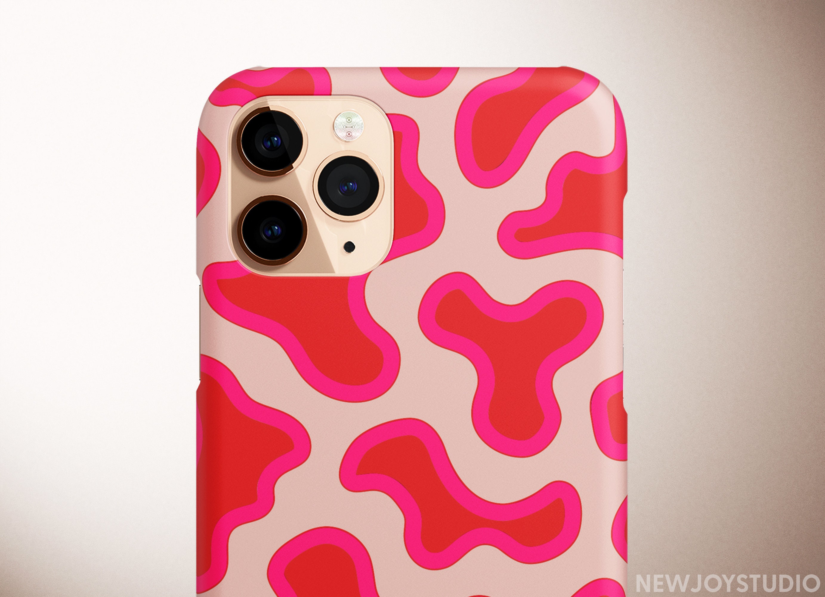 Squiggly Blobs Iphone 14 Pro Max Case Bright Iphone 13 Pro - Etsy