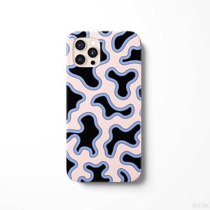 Squiggly Blobs iPhone 14 Pro Max Case, Abstract iPhone 13 Pro Case ...