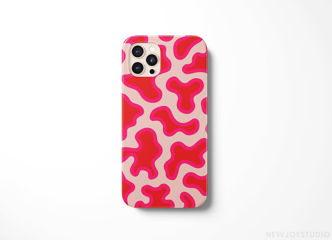 Squiggly Blobs Iphone 14 Pro Max Case Bright Iphone 13 Pro - Etsy