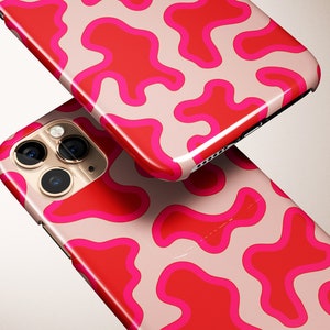 Squiggly Blobs iPhone 14 Pro Max Case, Bright iPhone 13 Pro Case ...