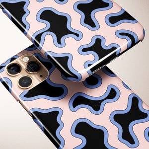 Squiggly Blobs iPhone 14 Pro Max Case, Abstract iPhone 13 Pro Case ...