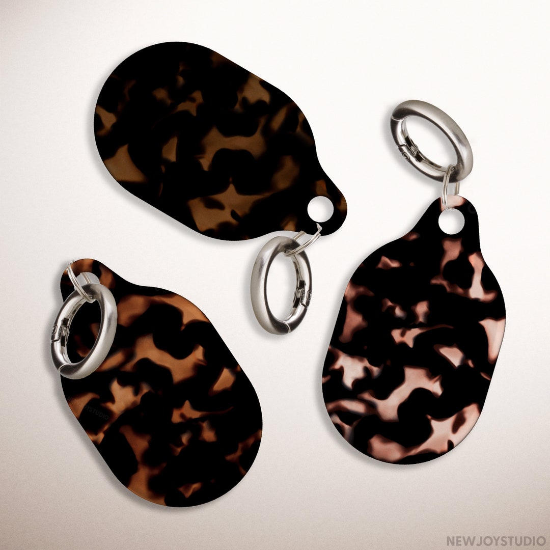 Apple AirTag Case With Carabiner Keychain, Stylish and Classy Tracking ...