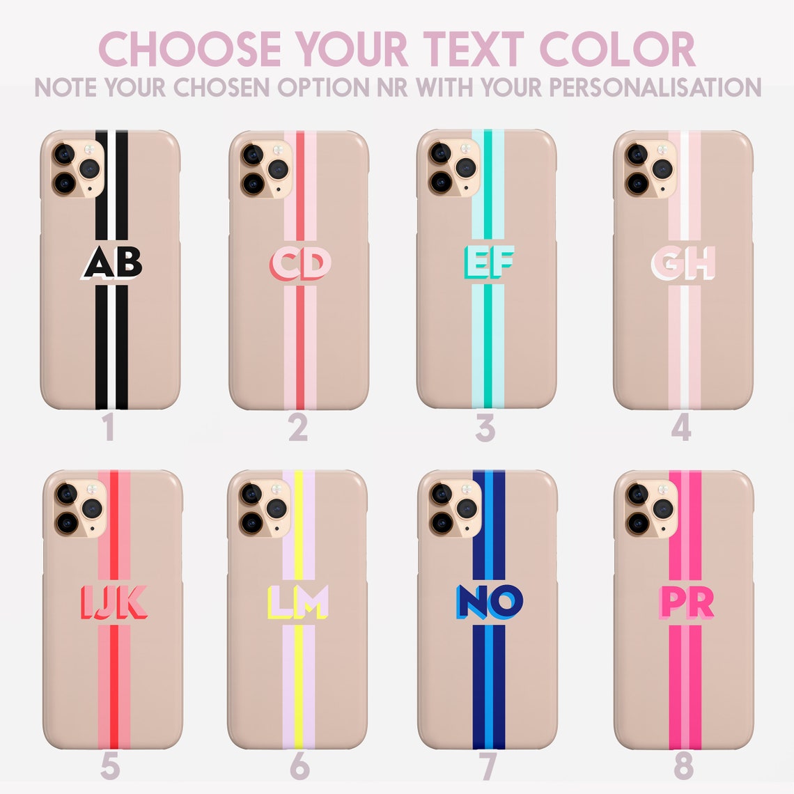 Custom Initial Iphone Case Iphone 11 Pro Case Personalized - Etsy