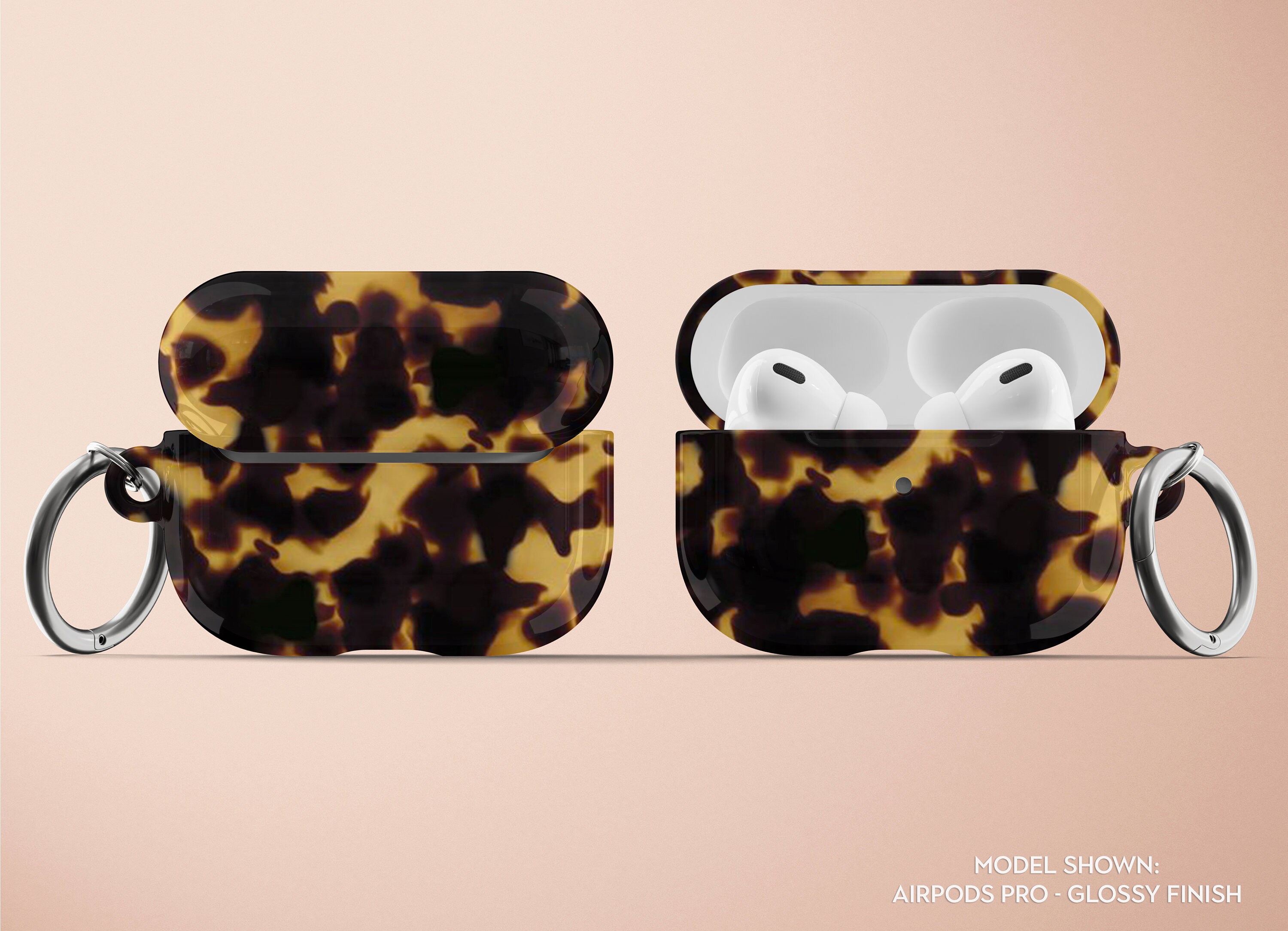 Tortoise Pattern Apple Air Pods Case Hard Plastic Animal | Etsy