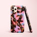 Pink Tortoise Shell Vintage Trending Pattern iPhone Case - Etsy